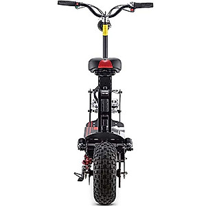 MotoTec Vulcan 48v 1600w Electric Scooter Black