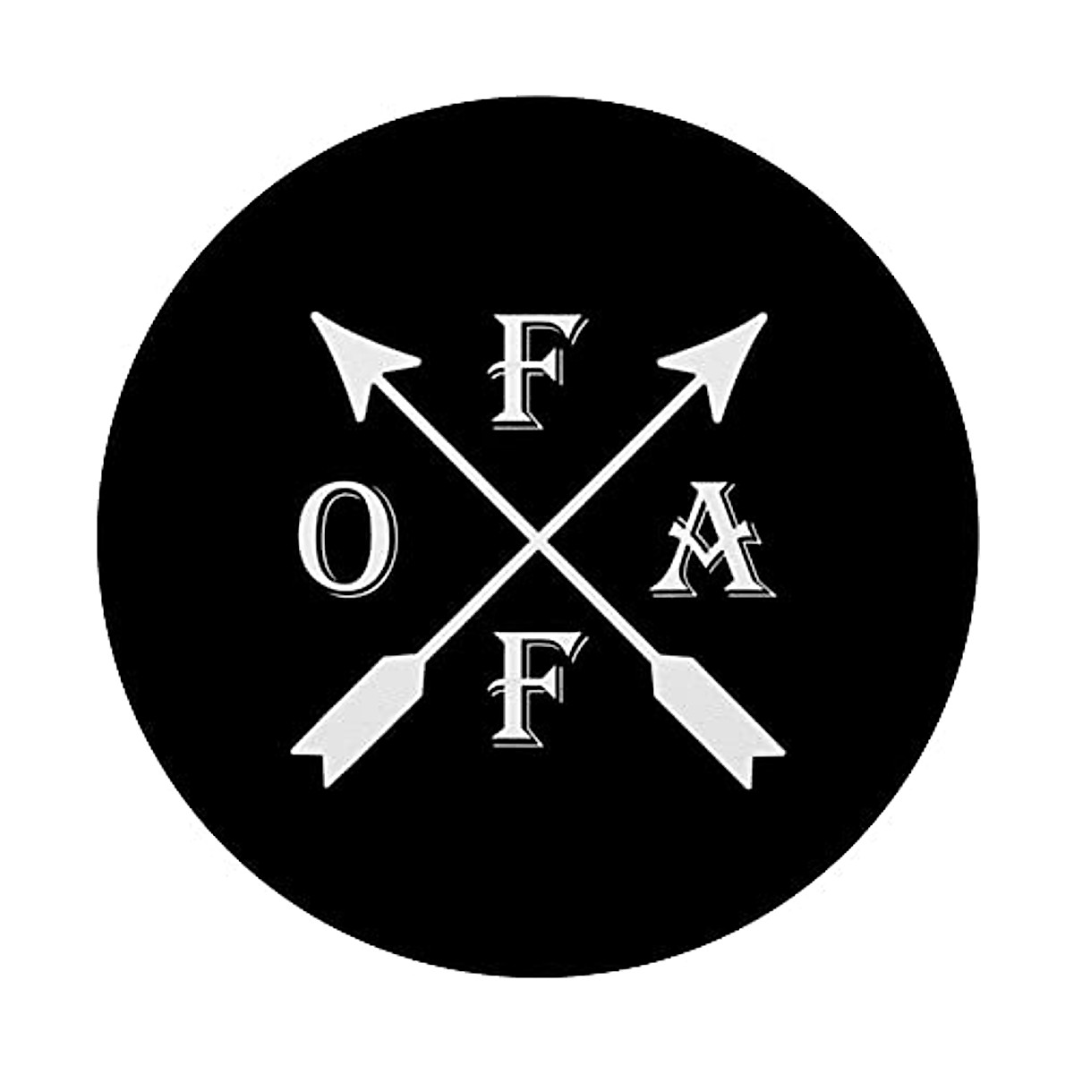 FAFO (Fuck Around & Find Out) Funny Saying Sarcastic Novelty PopSockets Swappable PopGrip