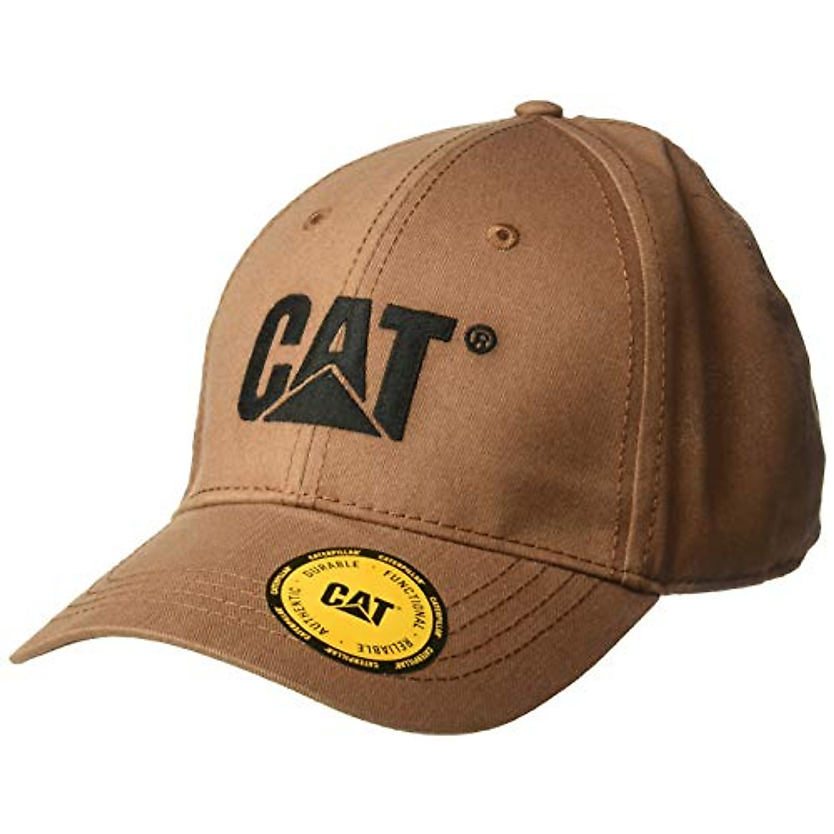 Caterpillar Men's Trademark Cap, Bronze, OS