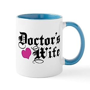 CafePress Doctor's Wife Mug Ceramic Coffee Mug, Tea Cup 11 oz
