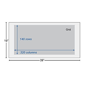DIAMOND DOTZ ® - Fabric ROLL - Grid with Adhesive 48 x 99cm (19 x 39 in)(Fabric Size), Diamond Painting Canvas, Diamond Painting Paper, Diamond Dotz Accessories and Tools, Diamond Dotz Supplies