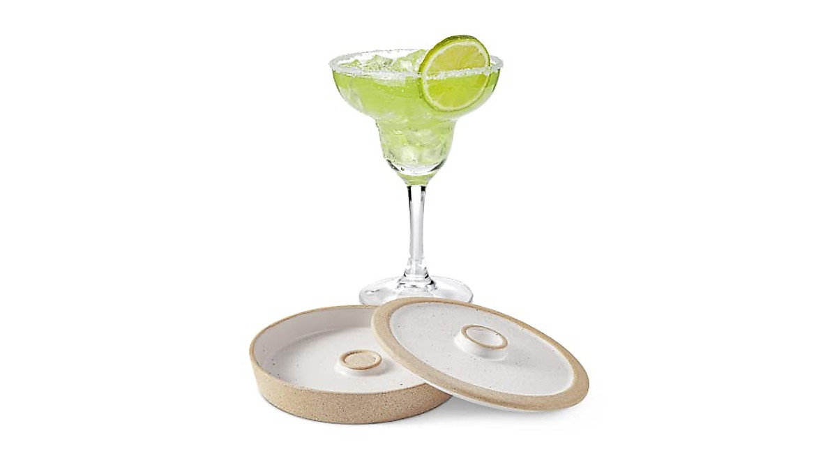 Ceramic Margarita Salt Rimmer Set - Perfectly Rim Cocktails at Home