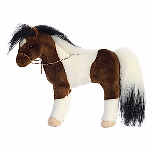 Aurora® Exquisite Breyer® Showstoppers Paint Horse Stuffed Animal - Realistic Detailing - Imaginative Play - Brown 13 Inches
