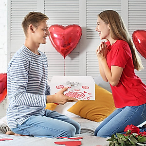 Moretoes 20 Pack Gift Boxes with Lids, White 10x8x4 Inch Gift Boxes, Bridesmaid Proposal Box with Ribbon, Large Paper Boxes for Snacks, Candy, Toys, Birthday Party, Wedding, Halloween, Christmas