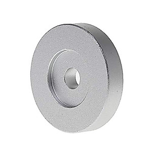 ANG-puneng Record Turntable Adapter 45 RPM Aluminum Silver for 7 Vinyl Technics SL1200 Series