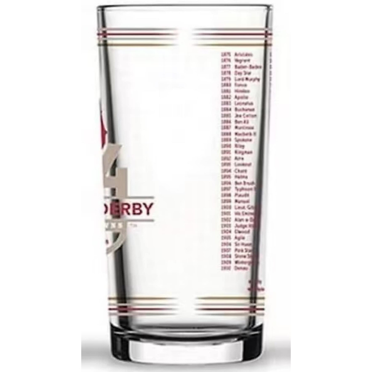 Kentucky Derby 144 Official 12oz. Mint Julep Glass, Perfect Souvenir/Gift for Derby Fans, 4 pack