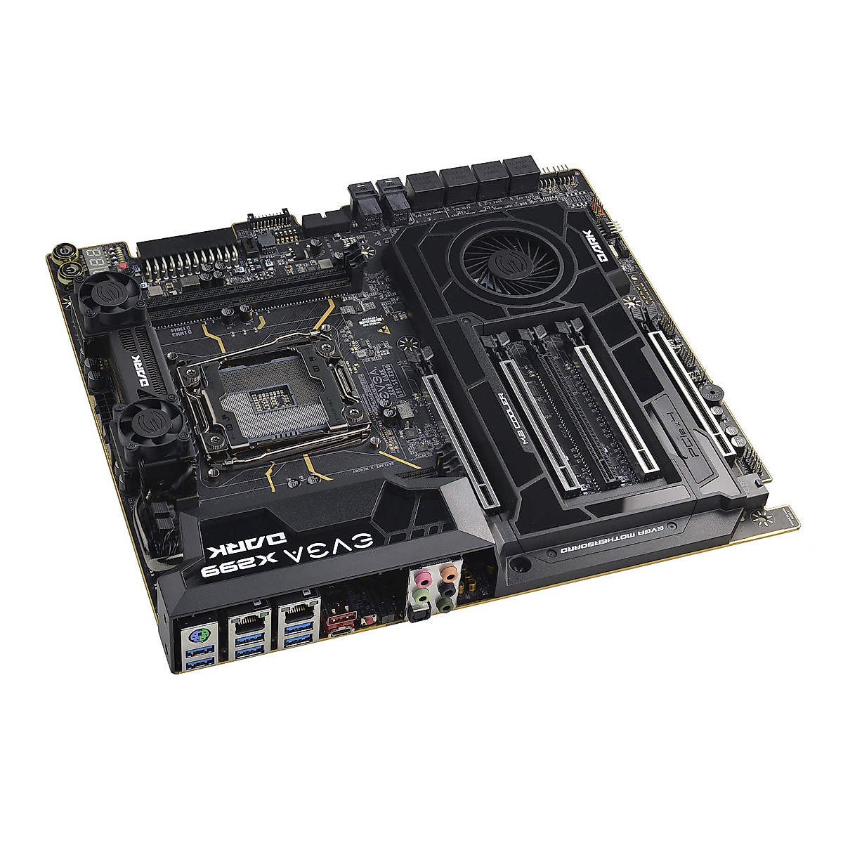 EVGA X299 Dark, LGA 2066, Intel X299, SATA 6Gb/s, USB 3.1, USB 3.0, EATX, Intel Motherboard 151-SX-E299-KR