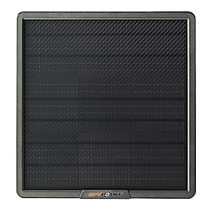 SPYPOINT Solar Panel SPLB-22 for Trail Camera with Internal Battery for Outdoor Trail Camera Solar Panel - 15,000 mAh Battery Capacity, 12v, 9V and 6V Power outlets with DC Charger Included