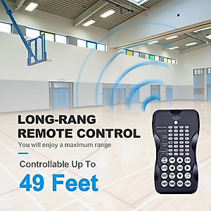 RC-100 Sensor Remote Control Programmer for LED Linear High Bay and UFO High Bay Light，360° Microwave Sensor