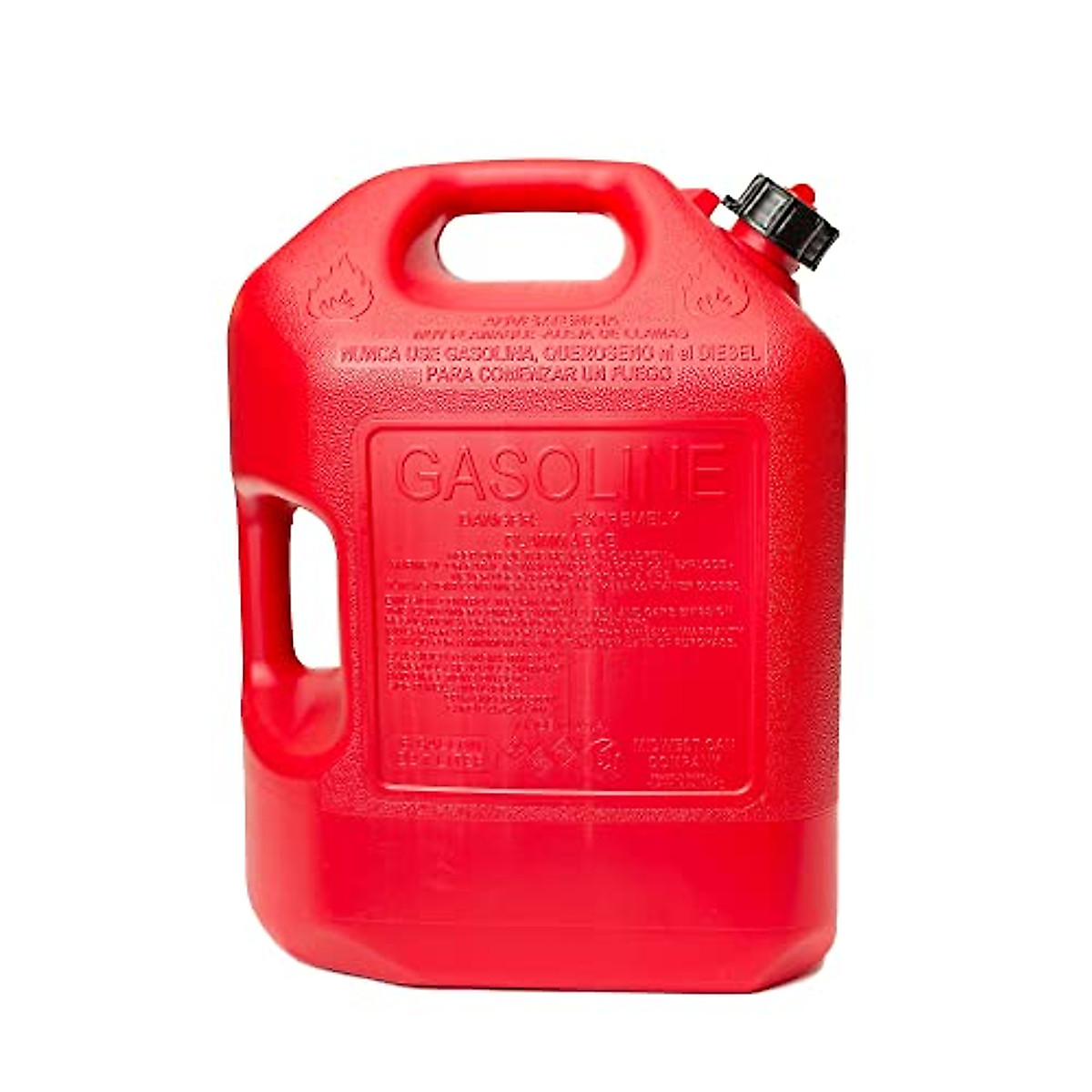 Quick-Flow Spout Midwest Can 6610 Auto Shut Off Gasoline Can - 6 Gallon