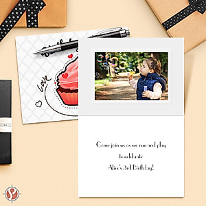 A1 Greeting Cards Set – 4 7/8 x 3 3/8" Blank White Cards and Envelopes – Perfect for Business, Thank You Cards, Wedding Invitations, Bridal Showers, Holidays, Birthdays and All Occasion – Set of 50