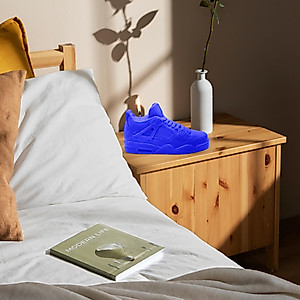 Sneaker Candle for Sneakerhead - Shoe Candle Gifts for Sneaker Heads, A Impressive Realistic Detail, Cake Topper Fun Gift A_J4 (Small, Blue)