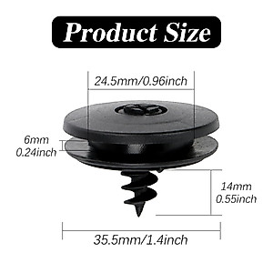 10PCS Car Floor Mat Clips, Rotating Lock Clips, Floor Mat Holder Clips, Car Carpet Clips Holder Clamps, Car Foot Rest Clips, Floor Mat Securing Set Suitable for Car Truck SUV RV Van