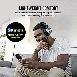 CORSAIR VIRTUOSO RGB WIRELESS XT High-Fidelity Gaming Headset with Bluetooth and Spatial Audio - Works with Mac, PC, PS5, PS4, Xbox series X/S - Slate