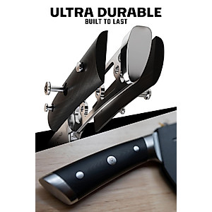 Dalstrong Meat Cleaver Knife-10-The Bestiarius-Gladiator Series-Forged German High Carbon Steel- Heavy Duty Giftable Kitchen Knife-Black Handle- w/Sheath- Razor Sharp - NSF Certified