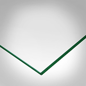 Dulles Glass 60" Square Glass Table Top - Tempered - 1/4" Thick - Flat Polished Glass - Eased Corners