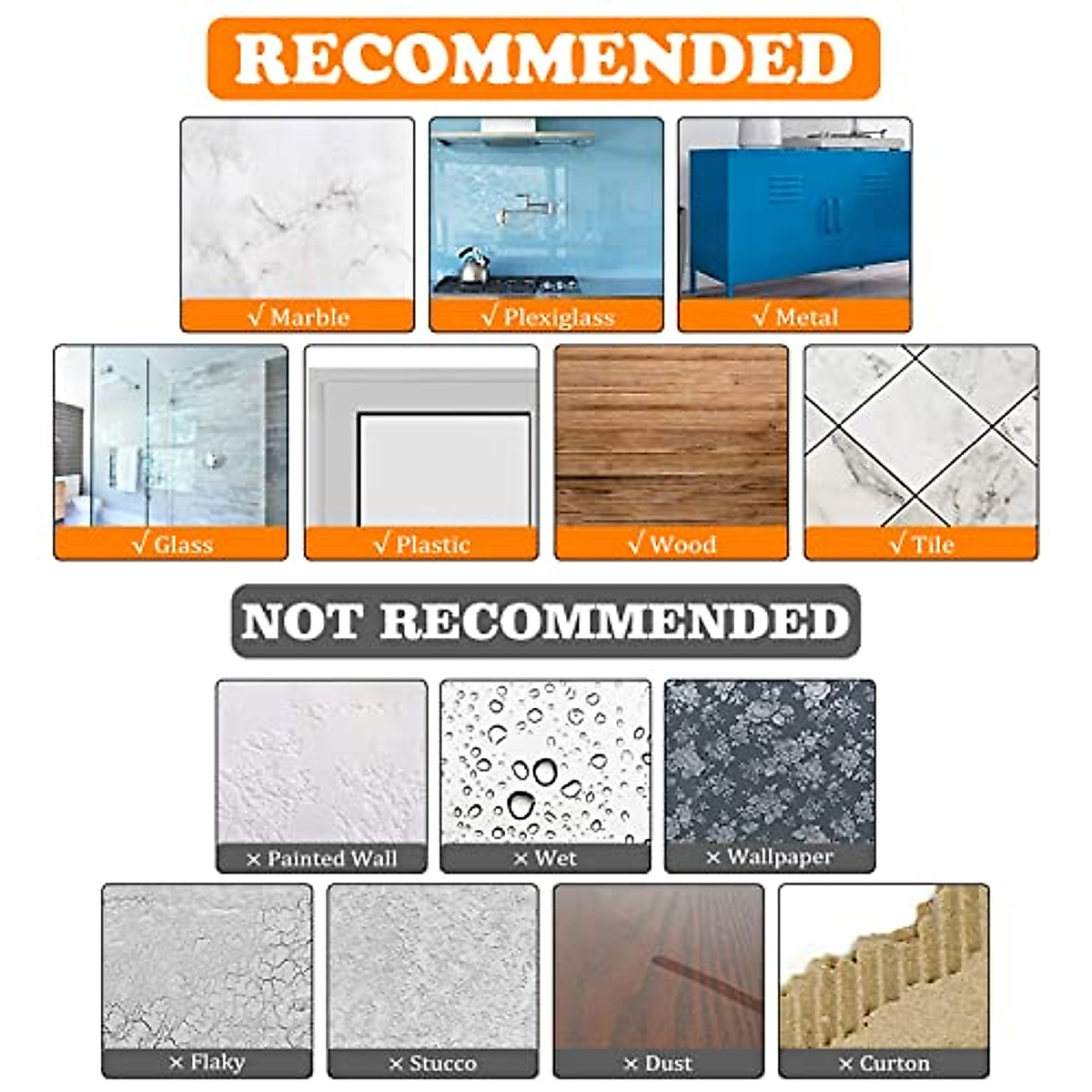 COLOGO Adhesive Hooks 24lb(Max) 60 Pack Heavy Duty Self Adhesive Hooks, Transparent Reusable Seamless Adhesive Wall Hooks for Kitchens, Bathroom, Office