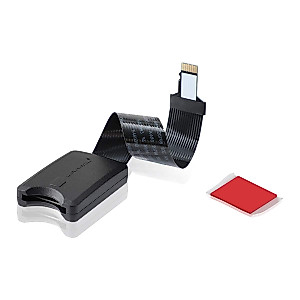 LANMU Micro SD to SD Card Male to Female Extension Cable Adapter Compatible with Ender 3 Pro/Ender 3/Ender 3 V2/Ender 5/Monoprice Mini/Anet A8 3D Printer/Raspberry Pi (5.9in/15cm)