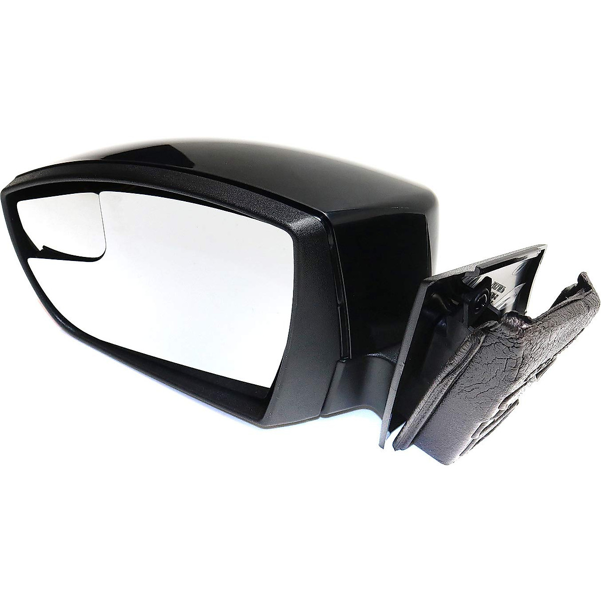 Kool Vue Driver Side Power Non-Heated Mirror for Ford Focus 2012-2014 With Signal Light & Spotter Glass; Without Puddle Lamp Paintable 4-Door, Hatchback
