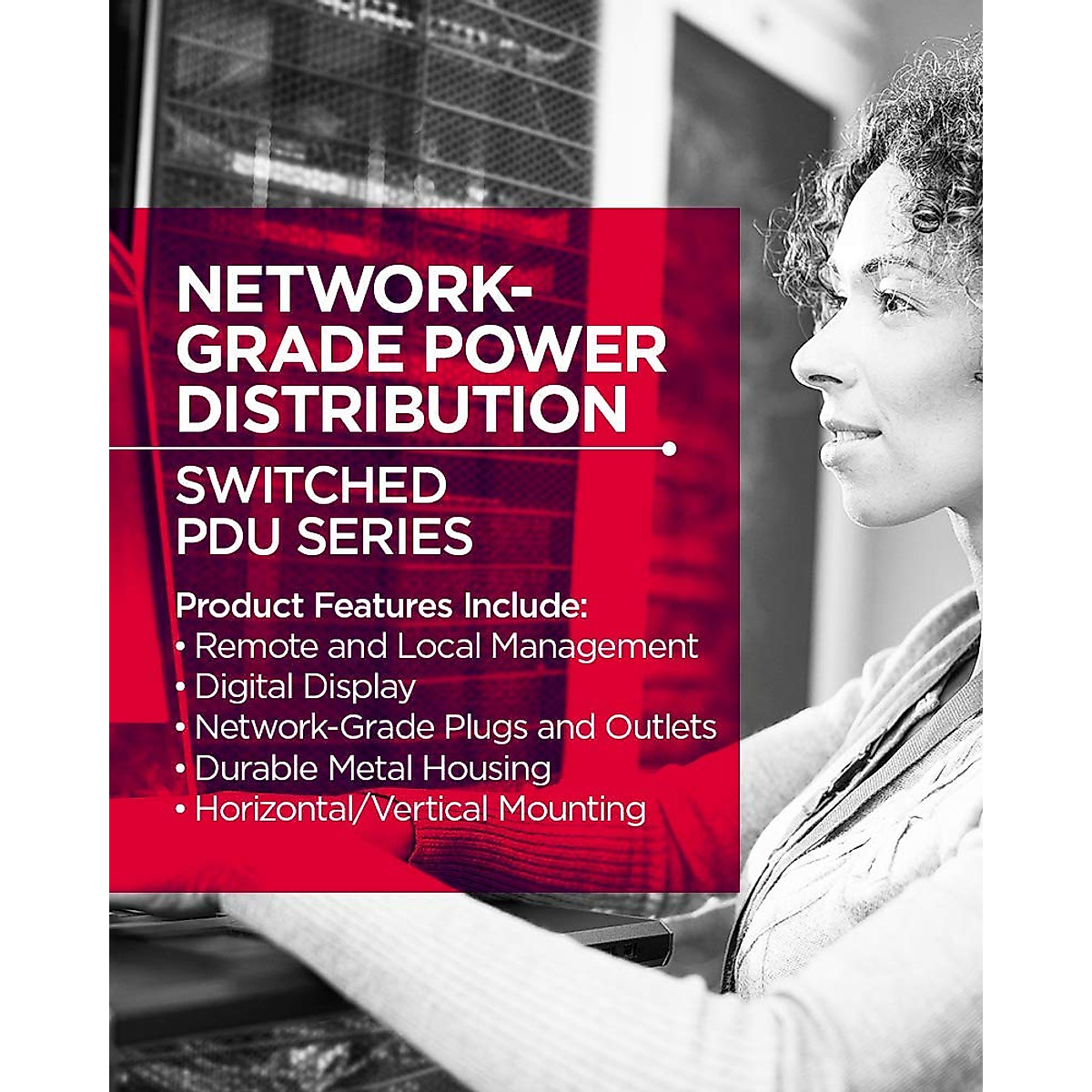 CyberPower PDU41003 Switched PDU, 120V/30A, 16 Outlets, 2U Rackmount