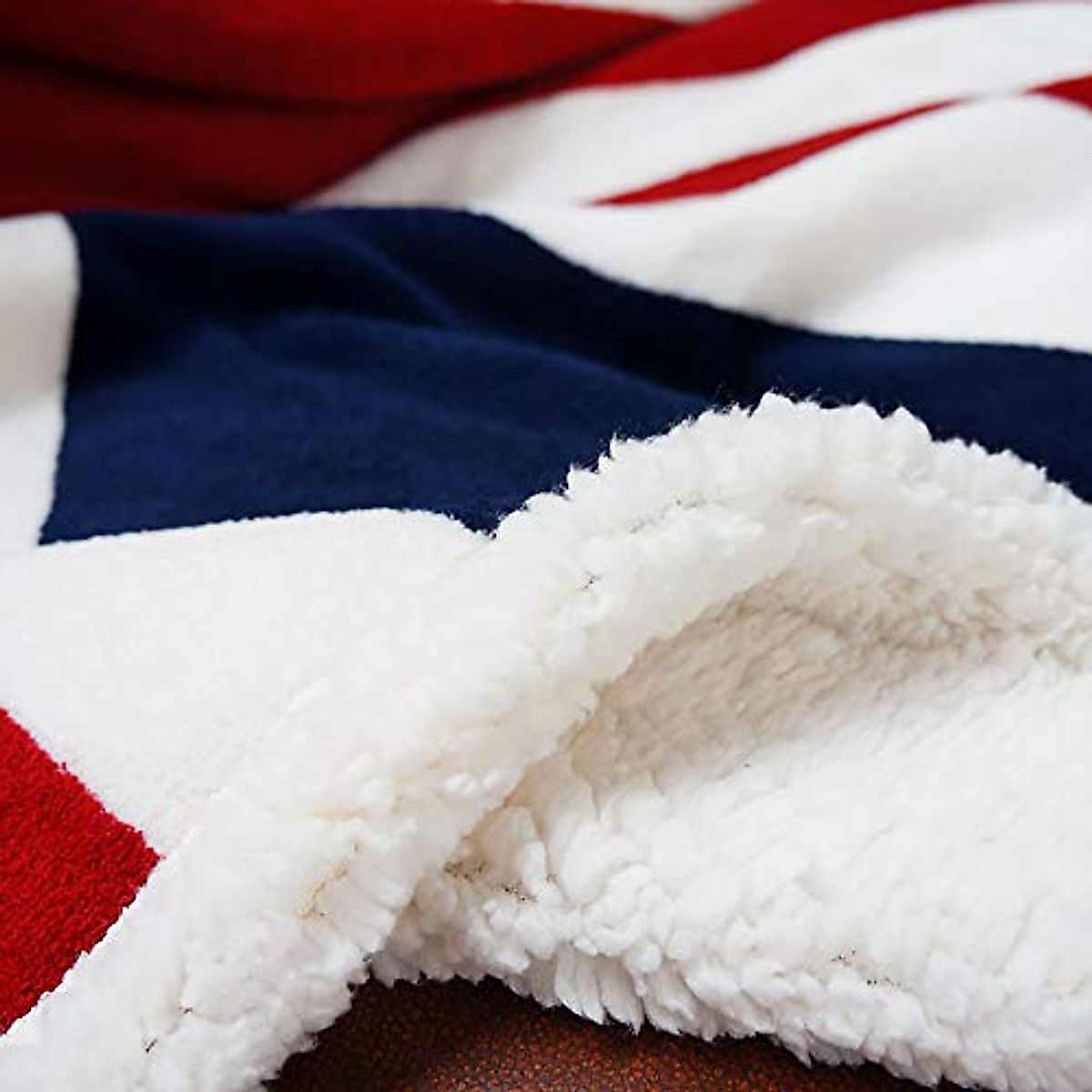 Brandream Super Soft Fleece Blanket British Flag Throw Blankets Teens Boys Adults Cuddling Blankets 51 X63