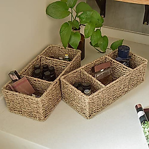 StorageWorks Small Wicker Baskets