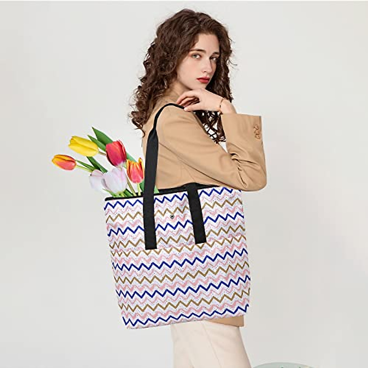 mygreen Women Tote Bag Large Shoulder Bag Top Handle Handbag Large Tote Travel Bag, Nurse Bag, Teacher Bag, Mom Bag