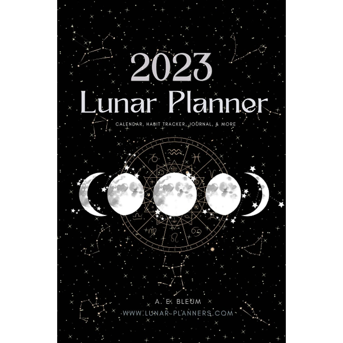 2023 Lunar Planner: Calendar, Habit Tracker, Journal, & More