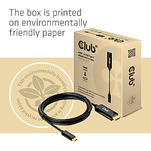 Club 3D CAC-1334 HDMI 2.0 to USB Type C 4K60Hz M/M Active Cable 1.8m-6ft