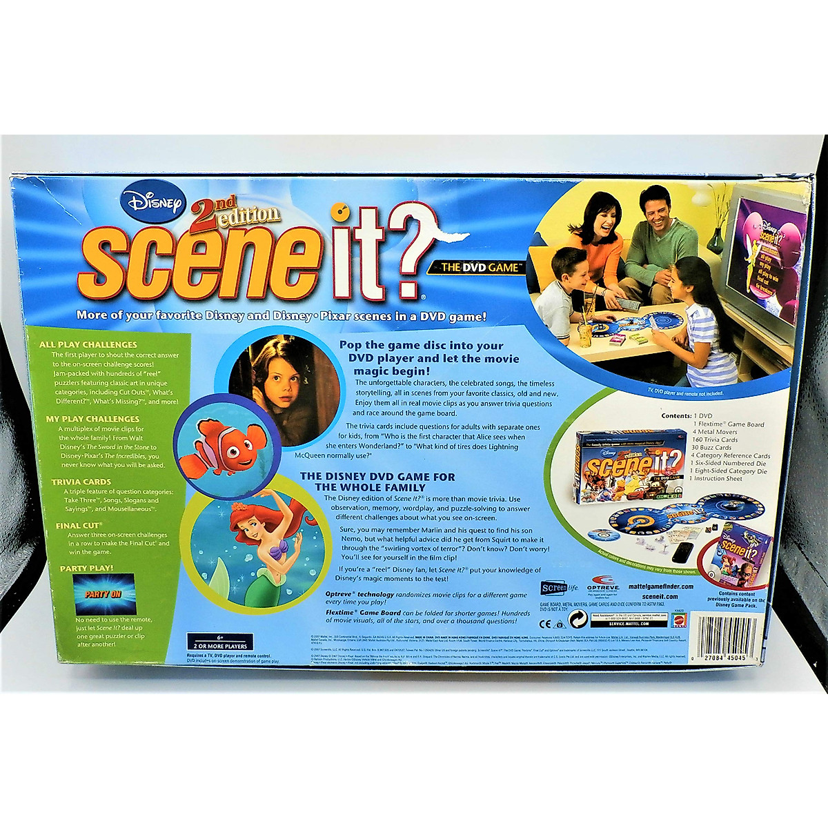 Mattel Scene It? DVD Game - Disney 2nd Edition