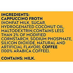 Gevalia Frothy 2-Step Cappuccino Espresso Keurig K-Cup Coffee Pods & Froth Packets Kit (6 ct Box)