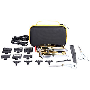 khanka Hard Case Compatible with Ufree Hair Clippers + T-Blade Hard Trimmer Kit, Organizer Storage for Ufree Men Women Kids Barber Grooming Kit, Case Only (Black)