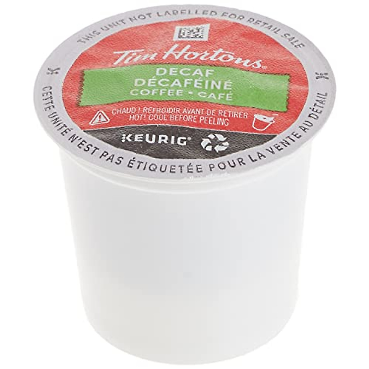 Tim Hortons Single-serve Decaf 80 K-Cup Pods, 840g/29.6oz {Imported from Canada}