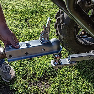 Yutrax 2" High Gear Trailer Ball Hitch Kit for TX158, TX159, and TX160