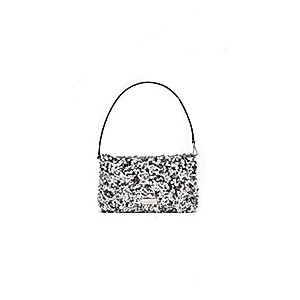 Kate Spade Kiki Sequin Convertible Clutch (Silver)