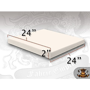 24" x 24" Square Foam Sheet (2" x 24" x 24")