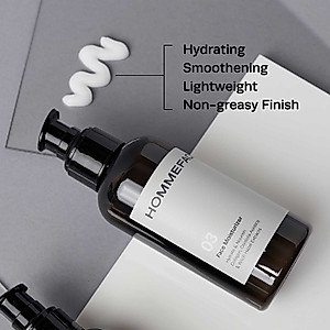 HommeFace Men’s Daily Face Moisturizer, 5.07 fl. oz. - Hydrating & Nourishing Facial Lotion for Men with Collagen, Witch Hazel & Cica Extracts, Lightweight, Alcohol-Free