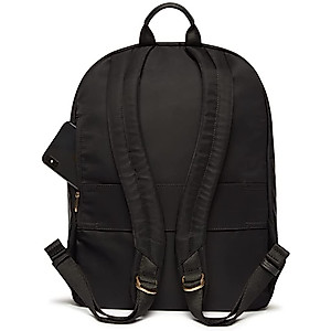 Knomo Beauchamp Women's 14" Laptop Bag Computer Bookbag for Work, School, College, Travel Daypack Purse Backpack, Black