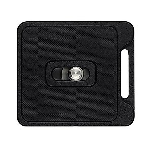 ProMaster Quick Release Plate for XC-M Tripods and Ball Heads - Black - Convenient and Secure Camera Mounting Solution, (Model 3608)