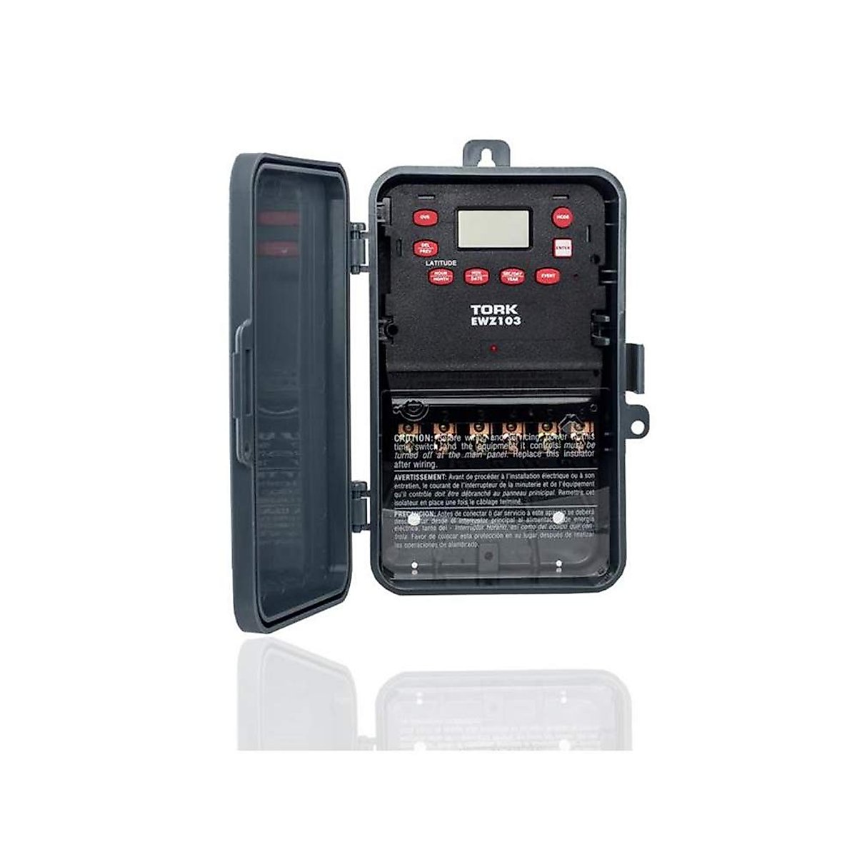 EWZ Series Multipurpose Control Astronomic 7 Day Time Switch, 120-277 VAC Input Supply, 1 Channel, DPST Output Dry Contact