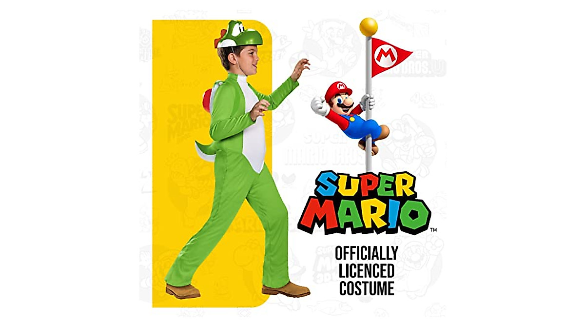 Boys Yoshi Deluxe Costume - Fun & Unique Kids Outfit