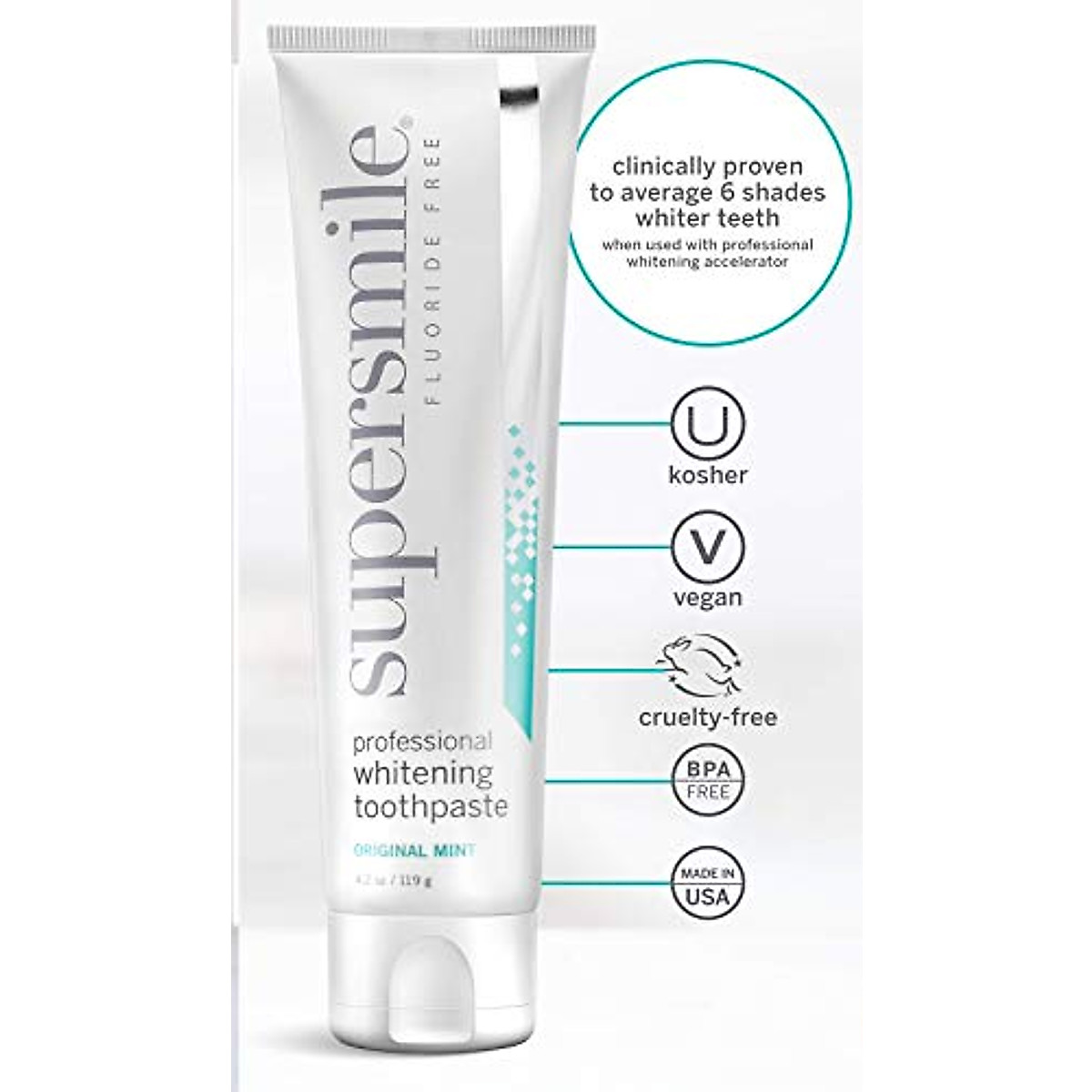 Supersmile Professional Teeth Whitening Toothpaste, 4.2 oz