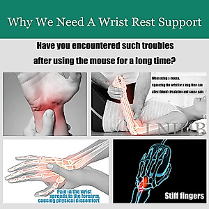 Nakano Miku Sexy Mouse Pad Anime 3D Breast Mousepad Wrist Rest Silicone Gel Mouse Mat Girl Gift with Soft Wrist Rest Support Desktop Mouse Pad