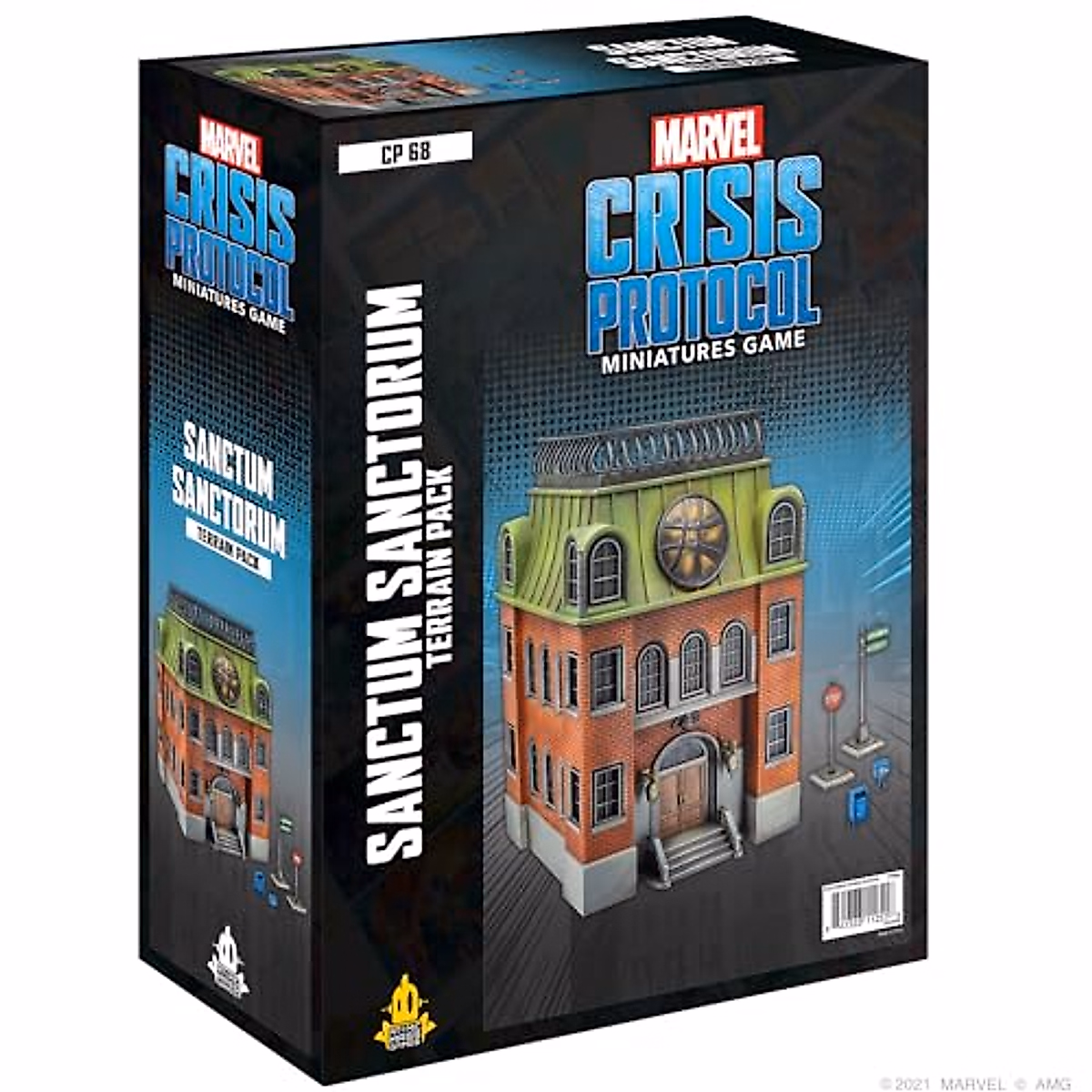 Marvel: Crisis Protocol Sanctum Sanctorum Terrain Expansion - Mystical Sanctuary for Epic Battles! Tabletop Superhero Game, Ages 14+, 2 Players, 90 Minute Playtime, Made by Atomic Mass Games