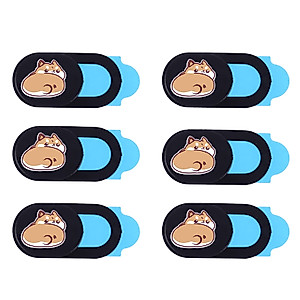 Mobestech 18 Pcs Cover Webcam Cover Slide Privacy Cover Webcam Lens Cover Laptop