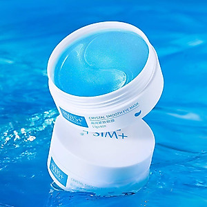 +WIS+ Under Eye Patches 60 Pcs With Collagen for Dark Circles, Puffy Eyes, Undereye Bags, Wrinkles, Hyaluronic Acid Eye Mask to Hydrating for Dry Skin