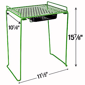 Five Star Locker Organizer, Locker Shelf & Drawer, Extra Tall (14"), Holds up to 100 Lbs. Fits 12" Width Lockers, Color May Vary, 1 Count (81070)