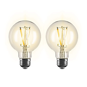 Geeni Smart Light Bulb - Alexa and Google Home Compatible, Tunable White LED Programmable and Dimmable Wifi Light Bulb, App Controlled (G25-2 Pack)