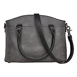 Concealed Carry Carly Satchel by Lady Conceal (Gray)