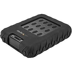 StarTech.com 2.5" SATA SSD/HDD Hard Drive Enclosure - USB 3.1 (10Gbps) External Hard Drive Case - IP65-Rated Enclosure (S251BRU31C3)